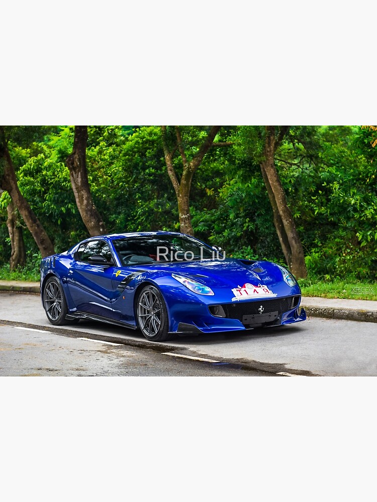 "Ferrari F12 TDF" Poster by ricoliu | Redbubble