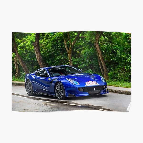 "Ferrari F12 TDF" Poster by ricoliu | Redbubble