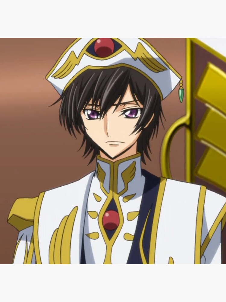 "Lelouch Lamperouge" Sticker for Sale by Sriraten | Redbubble