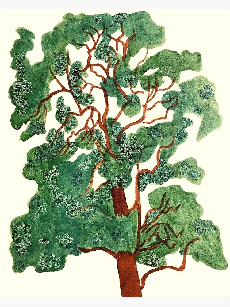 "Chhatim tree" Poster for Sale by abantika | Redbubble