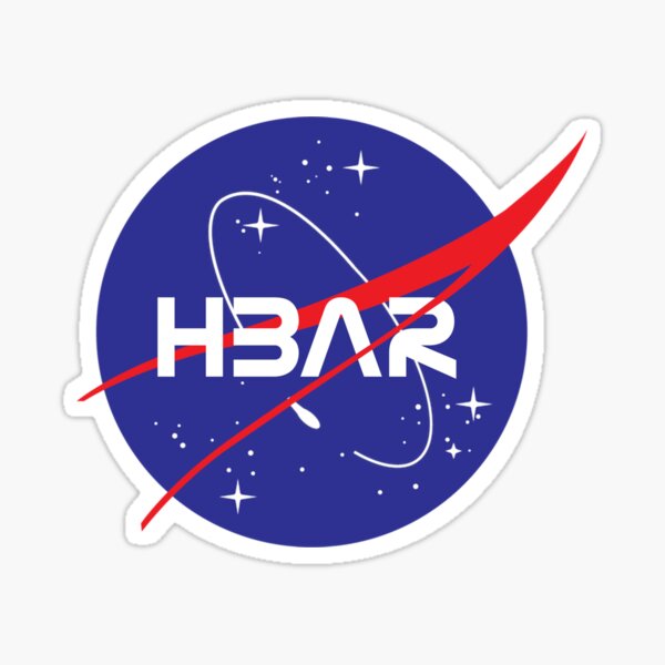 "Hedera Hashgraph HBAR Nasa " Sticker by GranPasso | Redbubble