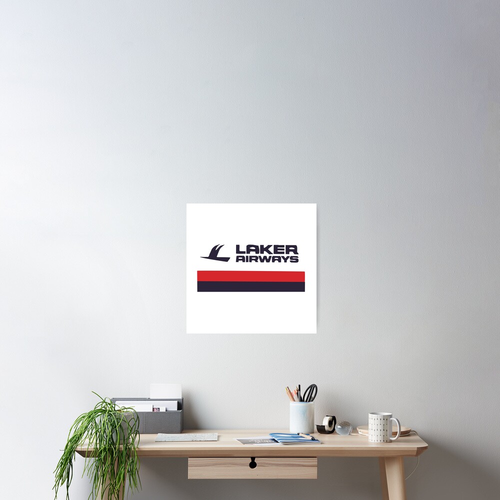 "Laker Airways Logo" Poster for Sale by yokosuares | Redbubble