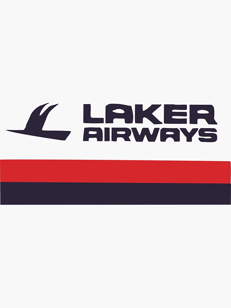 "Laker Airways Logo" Sticker for Sale by yokosuares | Redbubble