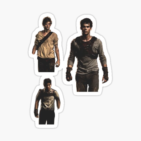 "Maze Runner " Sticker for Sale by Ghuncha101 | Redbubble