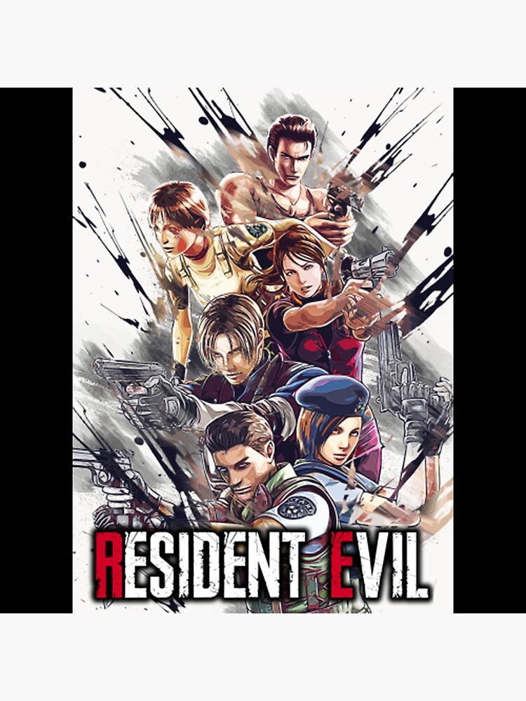 "resident evil art 5" Poster for Sale by AXin718ce | Redbubble