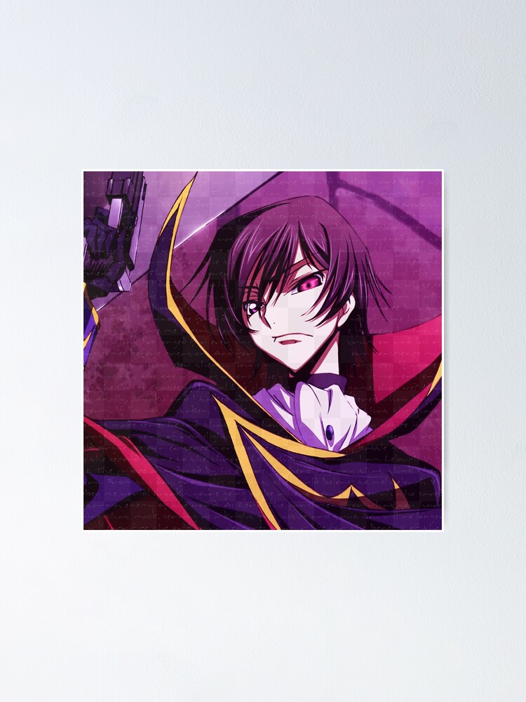 "Lelouch Lamperouge" Poster for Sale by Sumurjojot | Redbubble