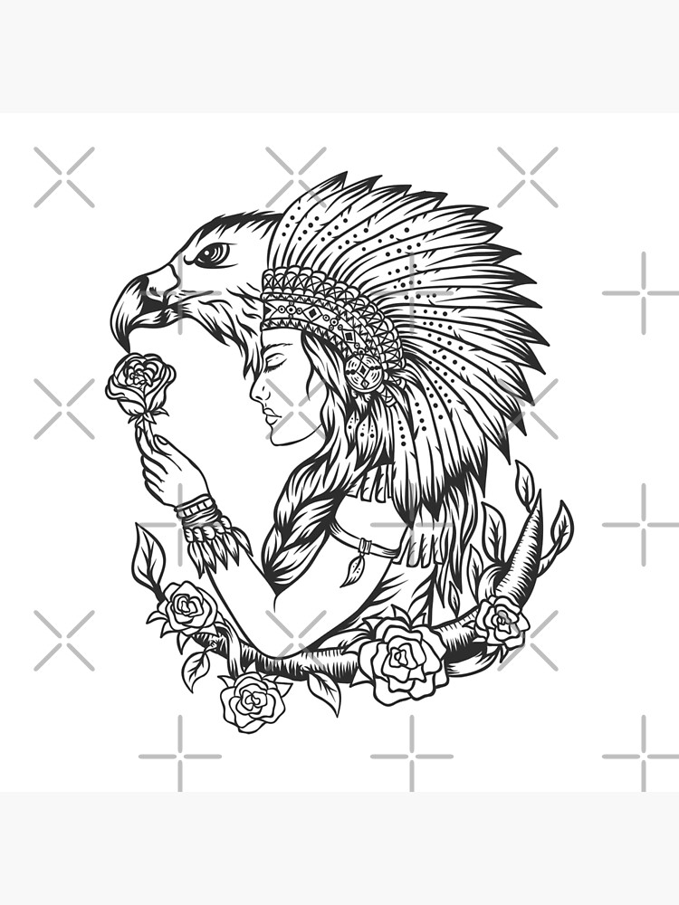 "Female native" Poster by FaisalAli19 | Redbubble