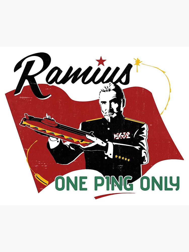 "One Ping Only" Poster for Sale by PulsingDork | Redbubble
