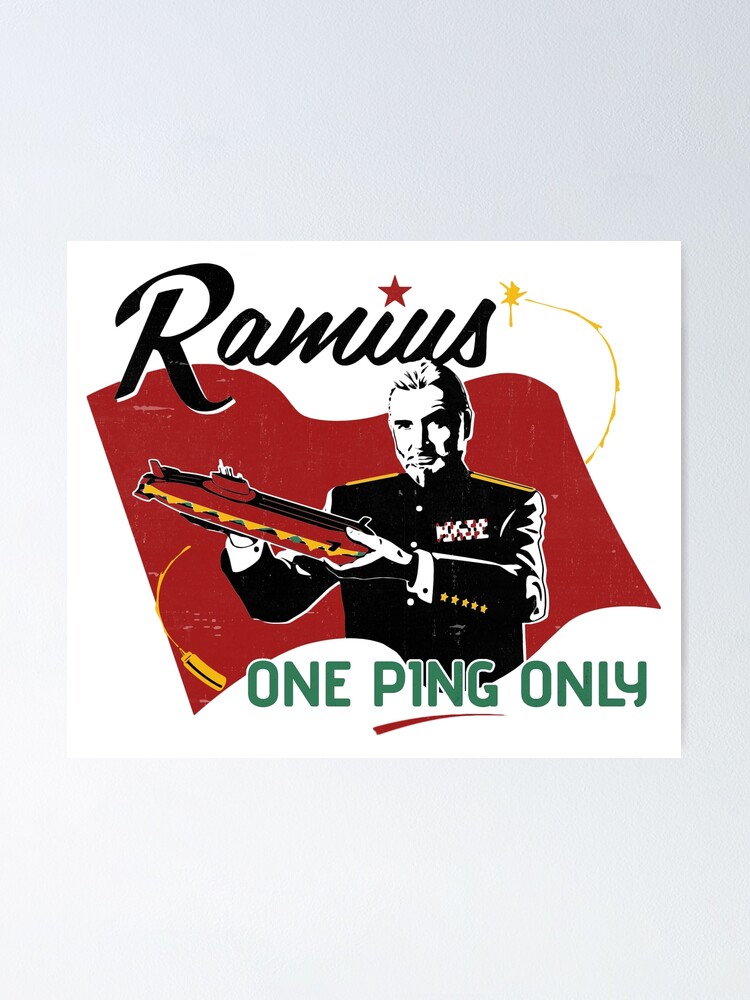 "One Ping Only" Poster for Sale by PulsingDork | Redbubble