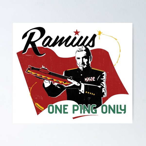 "One Ping Only" Poster for Sale by PulsingDork | Redbubble