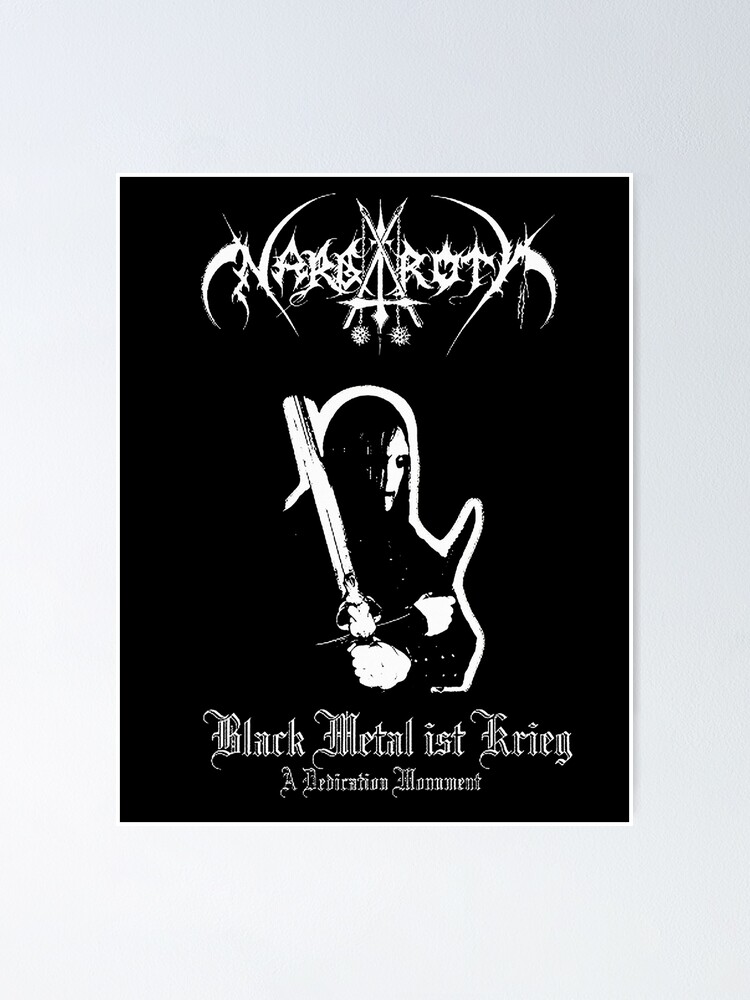 Póster «Nargaroth Black Metal ist Krieg, diseños clásicos» de ...
