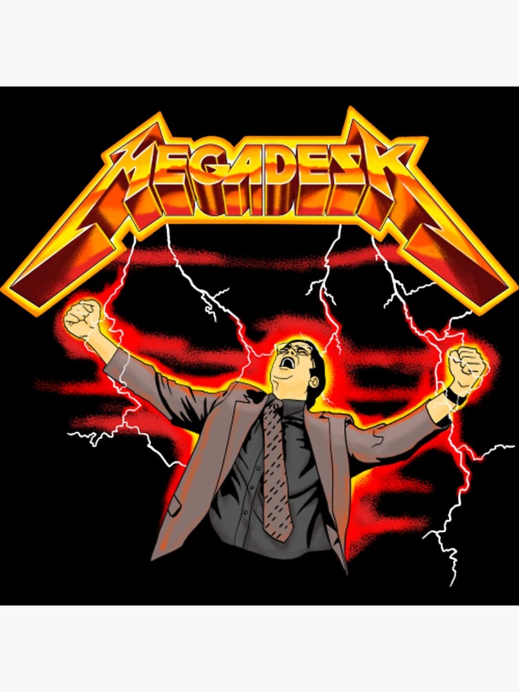 "Megadesk" Poster by Guxiga900 | Redbubble