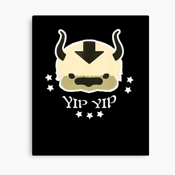 "Pro Yip Yip Appa meme" Canvas Print for Sale by MarcusWilY | Redbubble