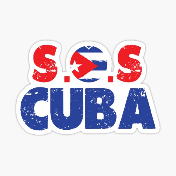 "Free Cuba" Sticker by artbucks | Redbubble