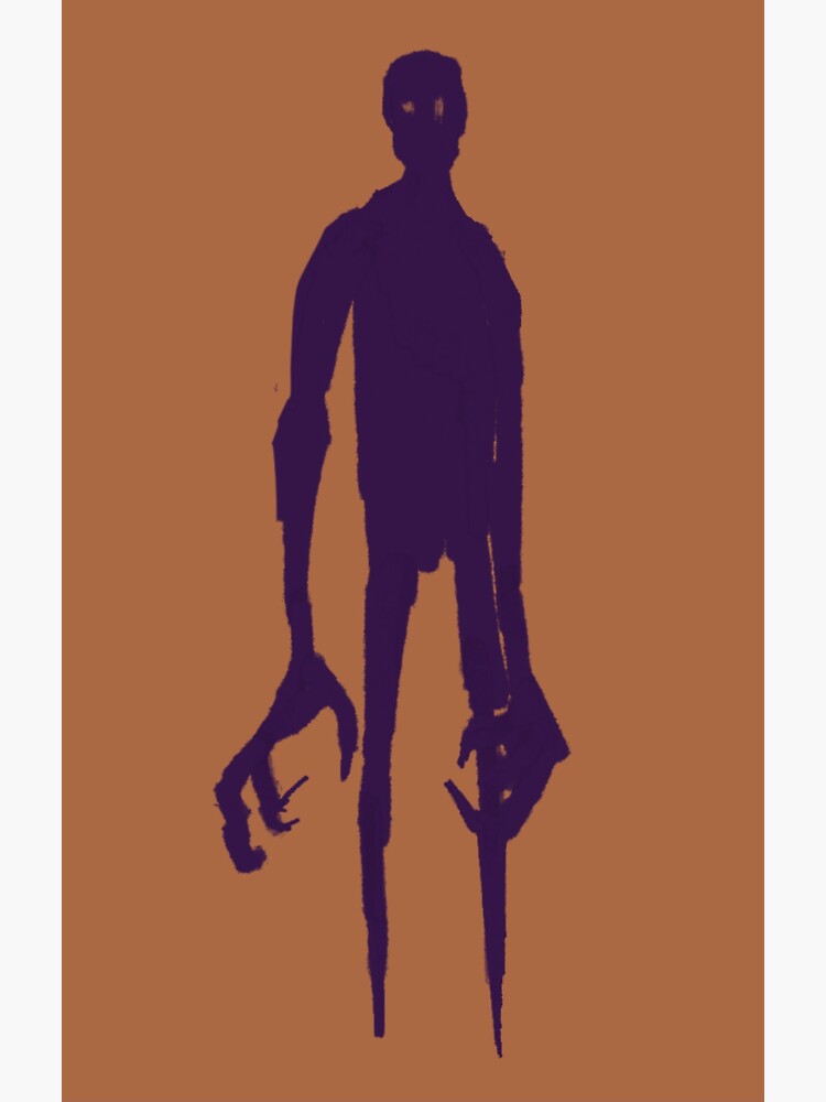 "Faceless Monster" Sticker for Sale by Arduinnia | Redbubble