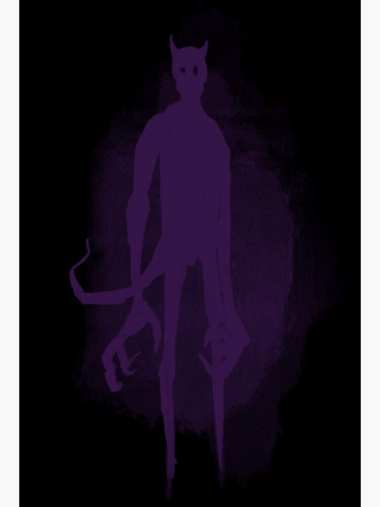 "Faceless Monster" Sticker for Sale by Arduinnia | Redbubble