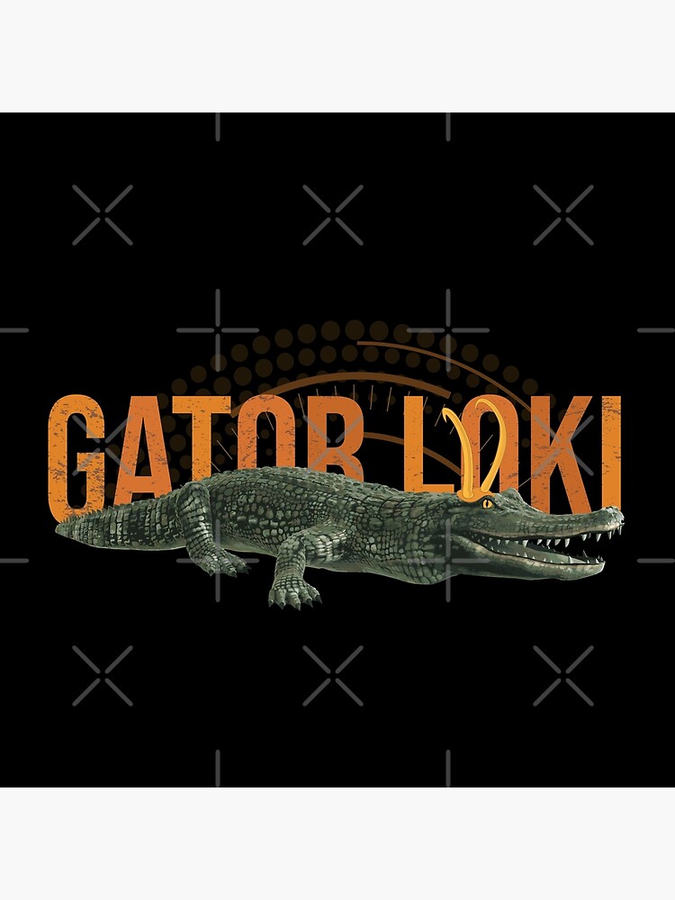 Lámina fotográfica «Gator Loki - Otra variante de Loki» de artado | Redbubble