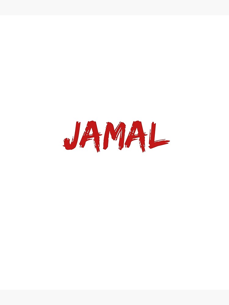 "JAMAL" Poster by keoopolouis | Redbubble