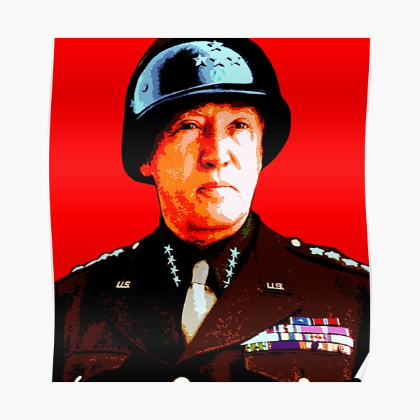 General Patton Posters | Redbubble