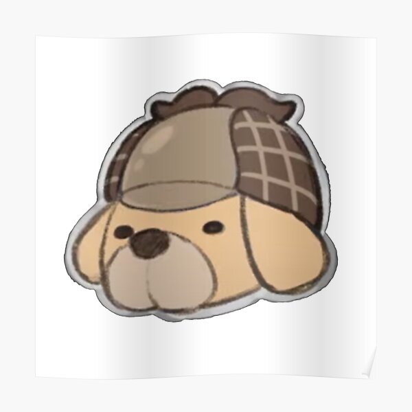 "Amelia Watson's mascot Bubba - Hololive EN" Poster for Sale by ...