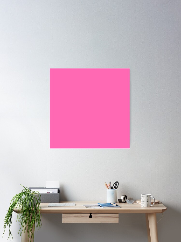 Solid Neon Pink