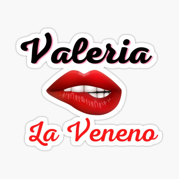 "Valeria La Veneno" Sticker for Sale by laplaya | Redbubble