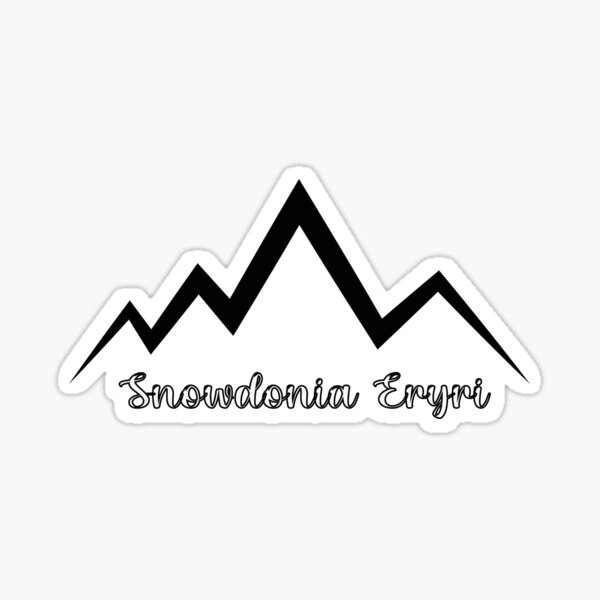 " Eryri" Sticker for Sale by kovenalex | Redbubble