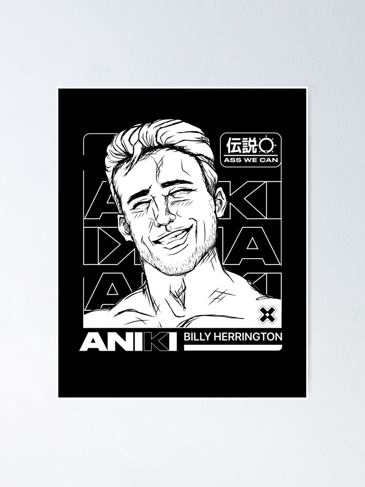 "Billy Herrington Gachimuchi" Poster for Sale by SanyaPozer | Redbubble