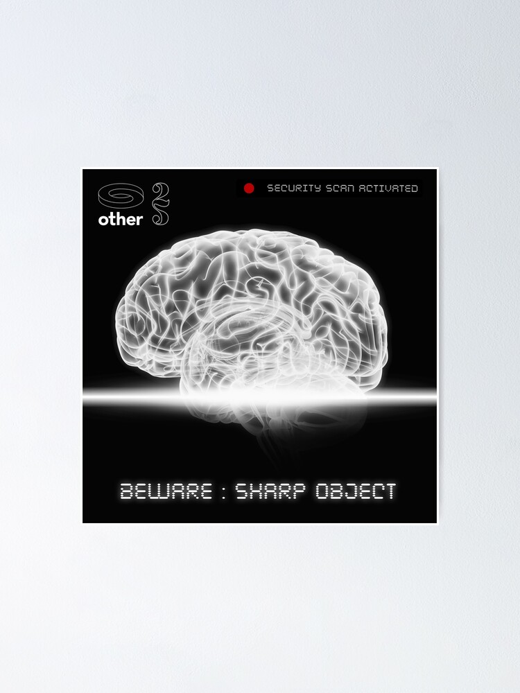"Beware: Sharp objects" Poster by other-25years | Redbubble