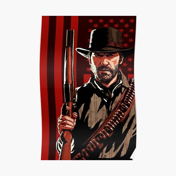 Rdr2 Arthur Morgan Posters | Redbubble