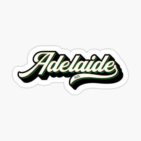 "Adelaide Australia" Sticker for Sale by creativecaveman | Redbubble