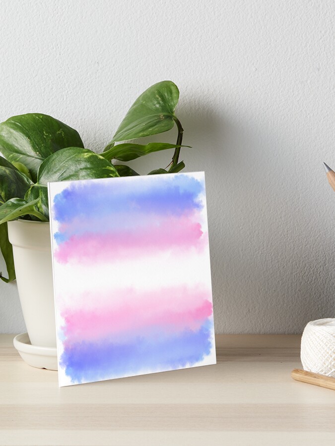 "Transgender flag" Art Board Print for Sale by artbyveya | Redbubble