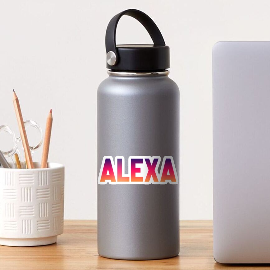 "ALEXA" Sticker for Sale by odosolomopo | Redbubble