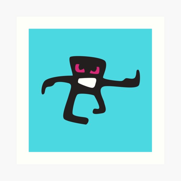 "Middle Finger Mood F*ck Off, Cartoon Art Style" Art Print for Sale by ...