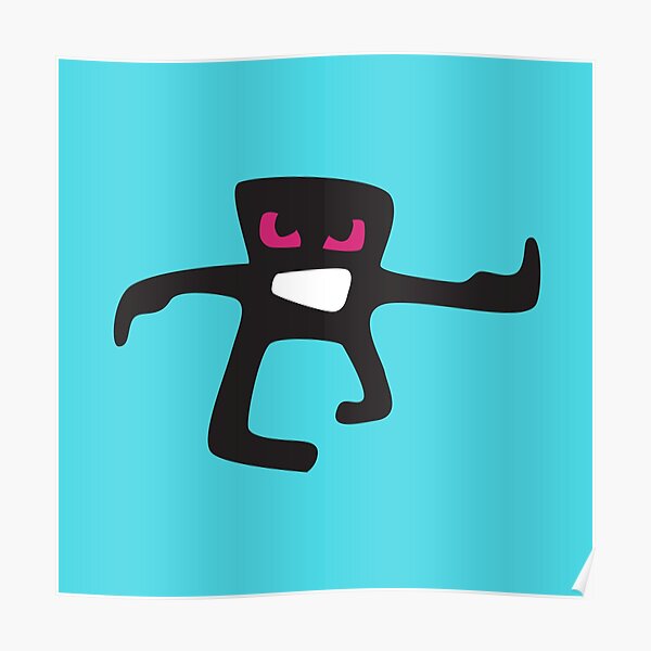 "Middle Finger Mood F*ck Off, Cartoon Art Style" Poster by ...