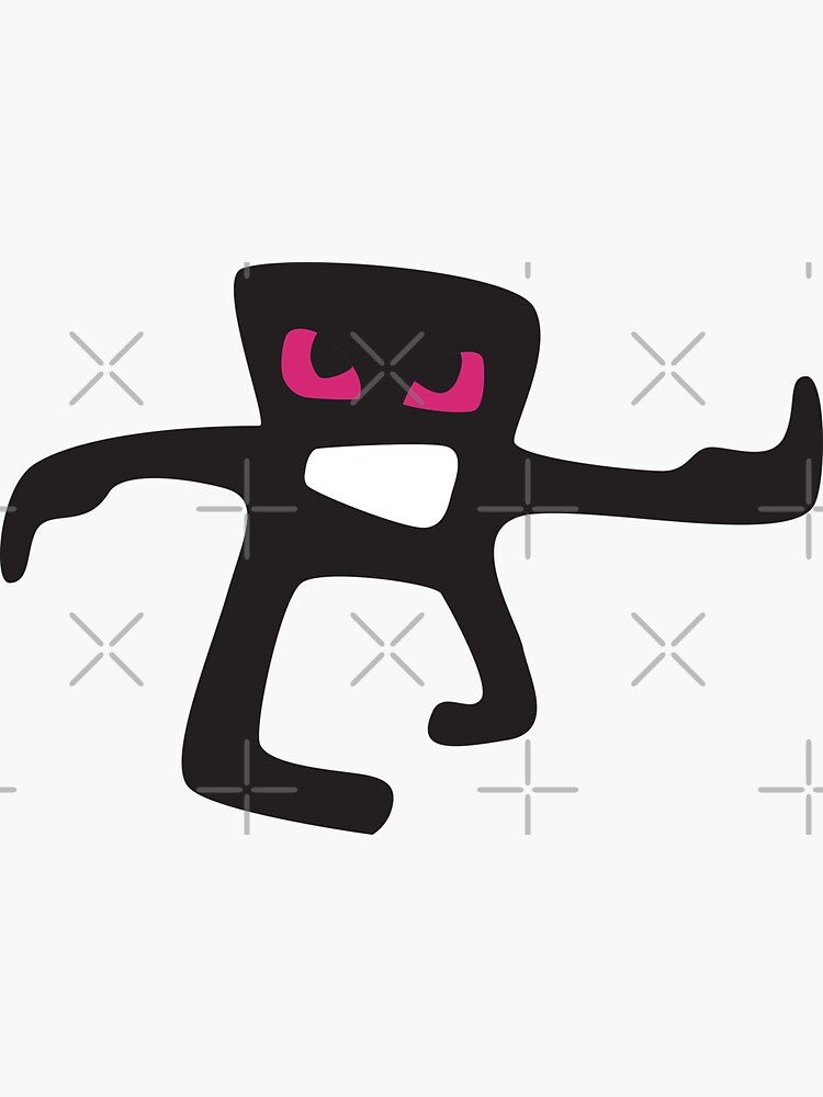 "Middle Finger Mood F*ck Off, Cartoon Art Style" Sticker for Sale by ...