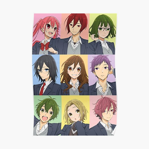 "Horimiya All Character" Poster by Romeromichael | Redbubble