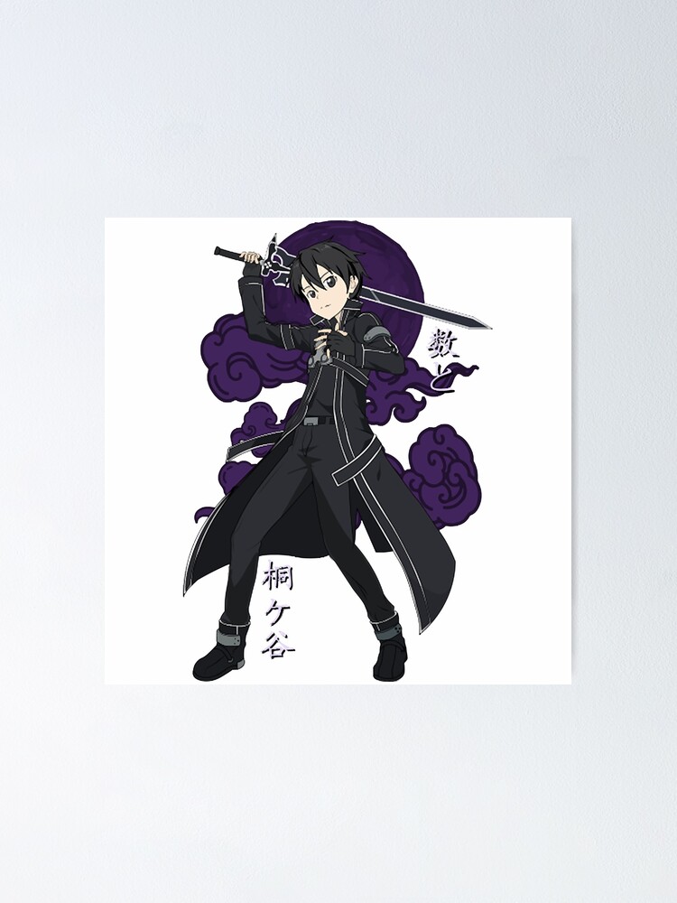 "Kirito Dual Wielding - Sword Art Online " Poster by ThomasVelez ...