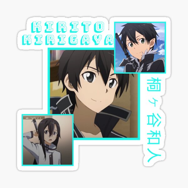 "Kirito " Sticker by ThomasVelez | Redbubble