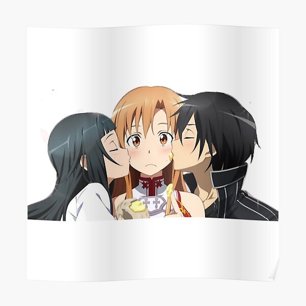 Póster «SAO Lovely Family Sword Art en línea» de ThomasVelez | Redbubble
