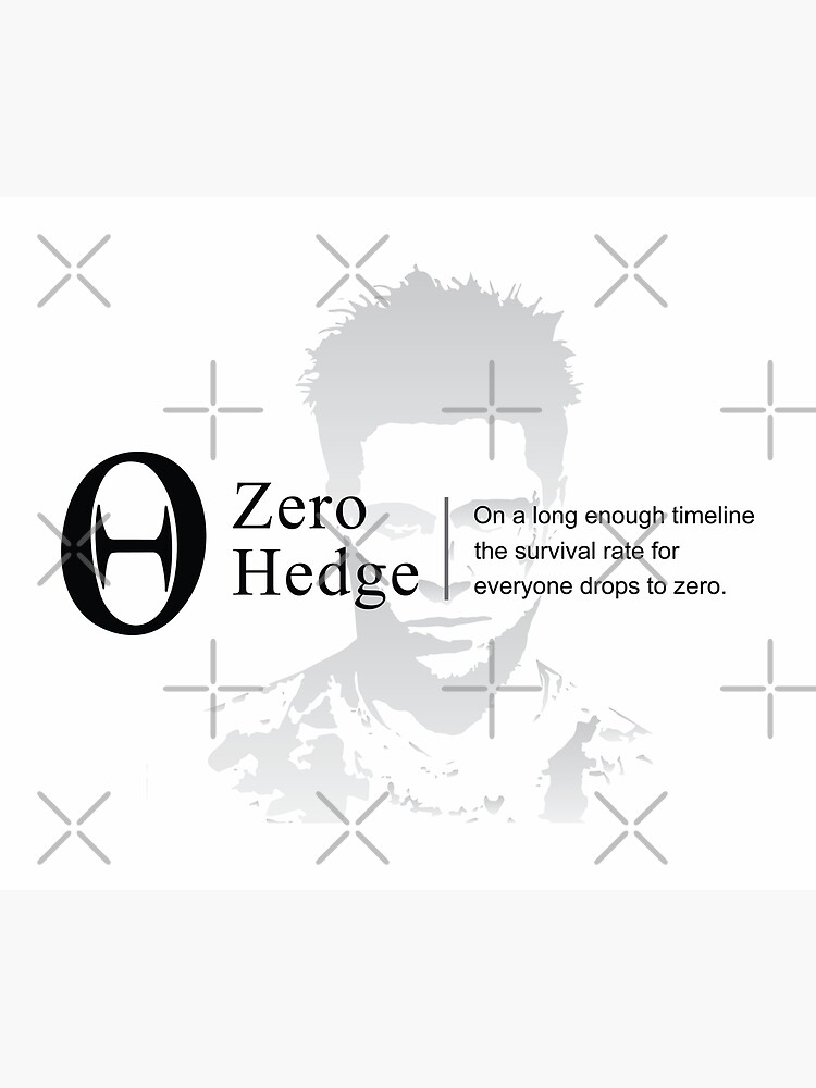 "Zerohedge Tyler Durden Logo" Art Print by denisseinfeld | Redbubble