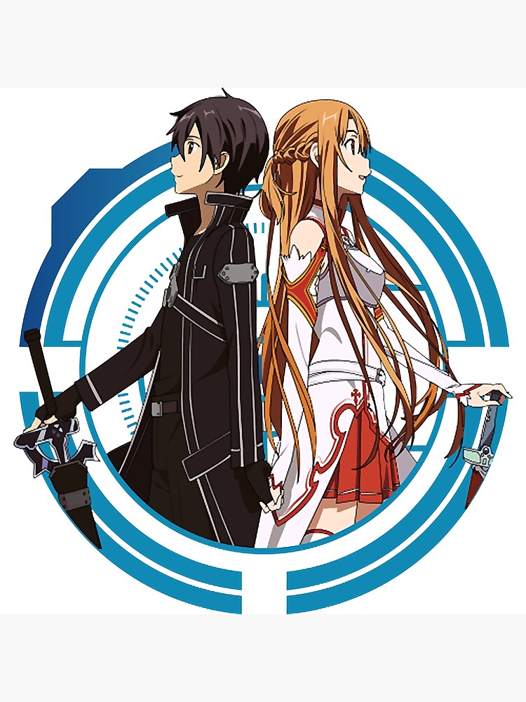 "Sword art online - Kirito And Asuna " Photographic Print for Sale by ThomasVelez | Redbubble