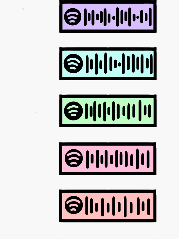 "Spotify music journal sticker" Sticker for Sale by Aesthetic007 ...