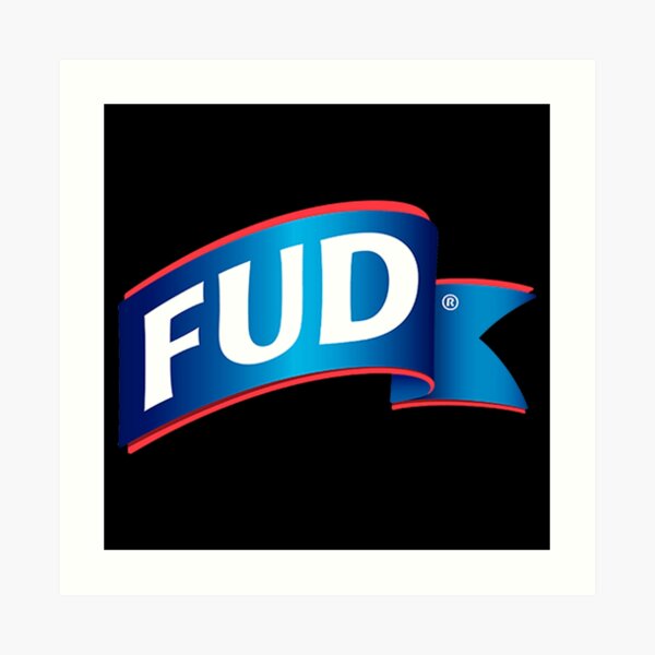 "Bold FUD Logo Essential Design" Art Print for Sale by helmas | Redbubble