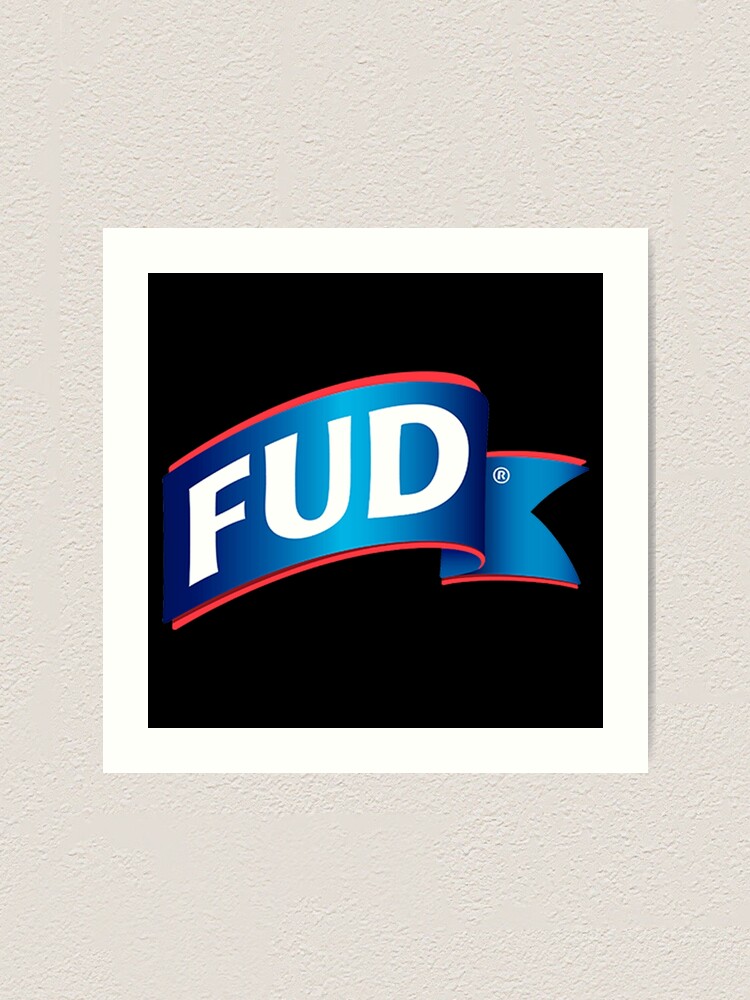 "Bold FUD Logo Essential Design" Art Print for Sale by helmas | Redbubble