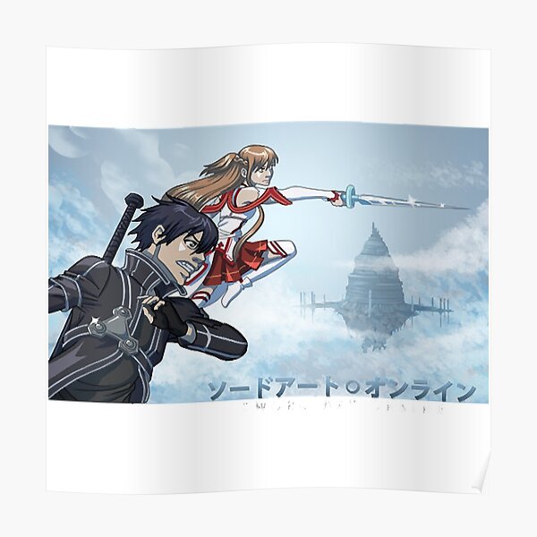 "Sword Art Online " Poster by ThomasVelez | Redbubble