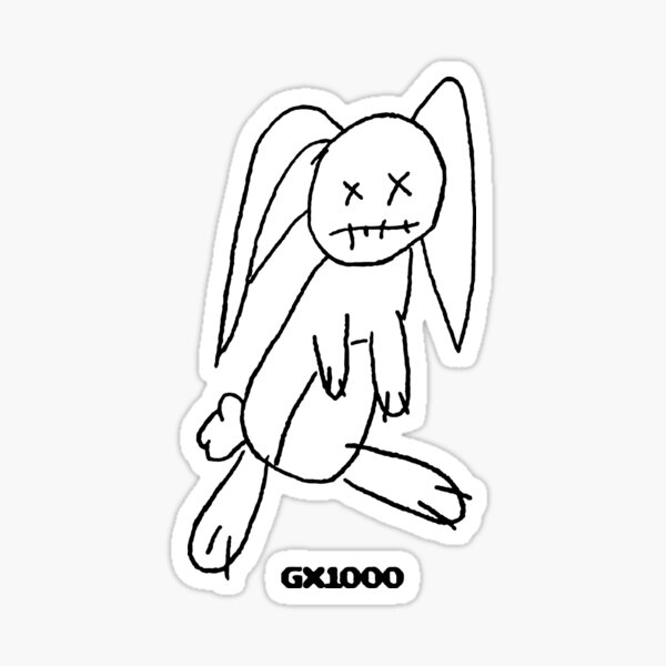 "GX1000 BUNNY" Sticker for Sale by cumiudangn | Redbubble