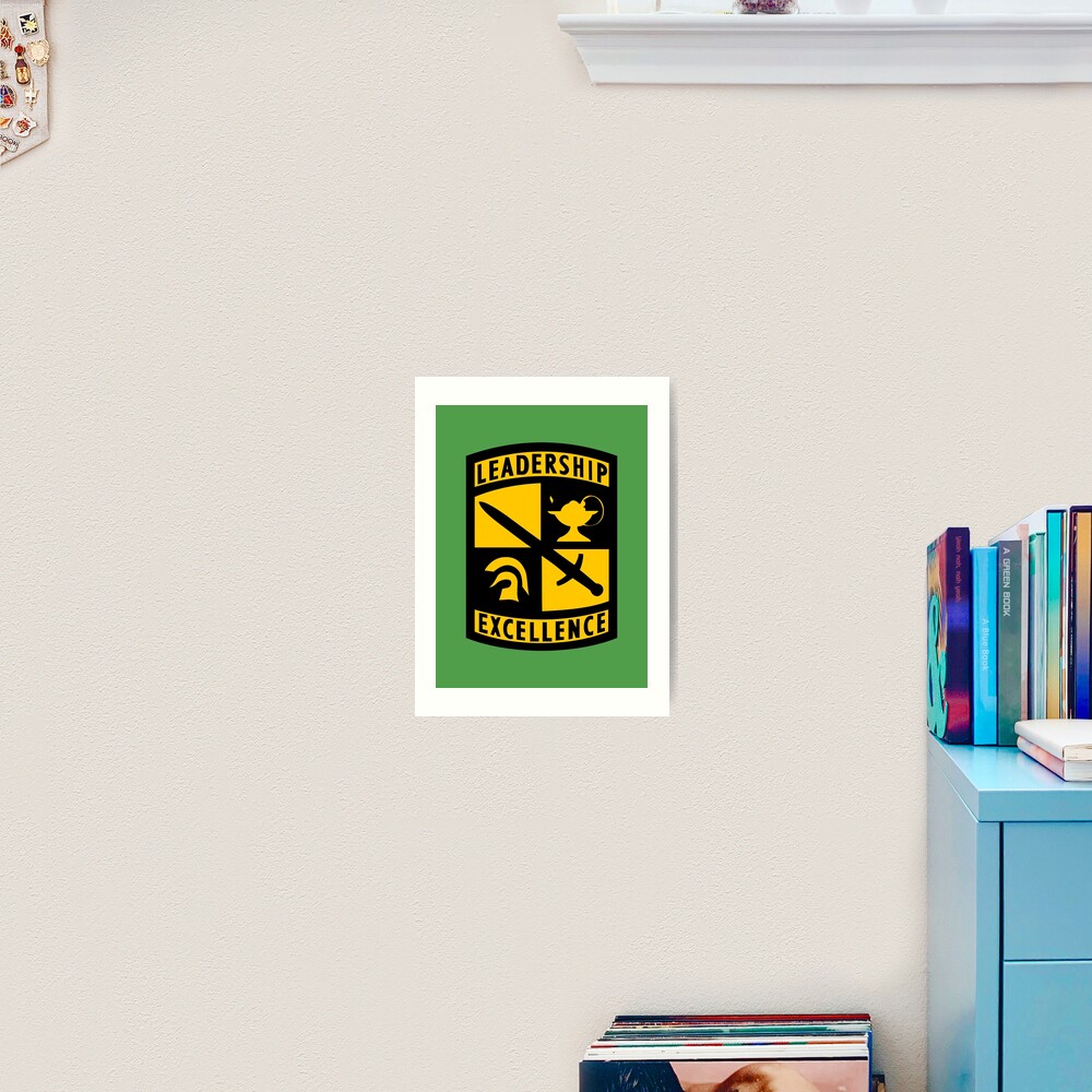"US Army ROTC symbol" Art Print by ZuluHistoryTees | Redbubble