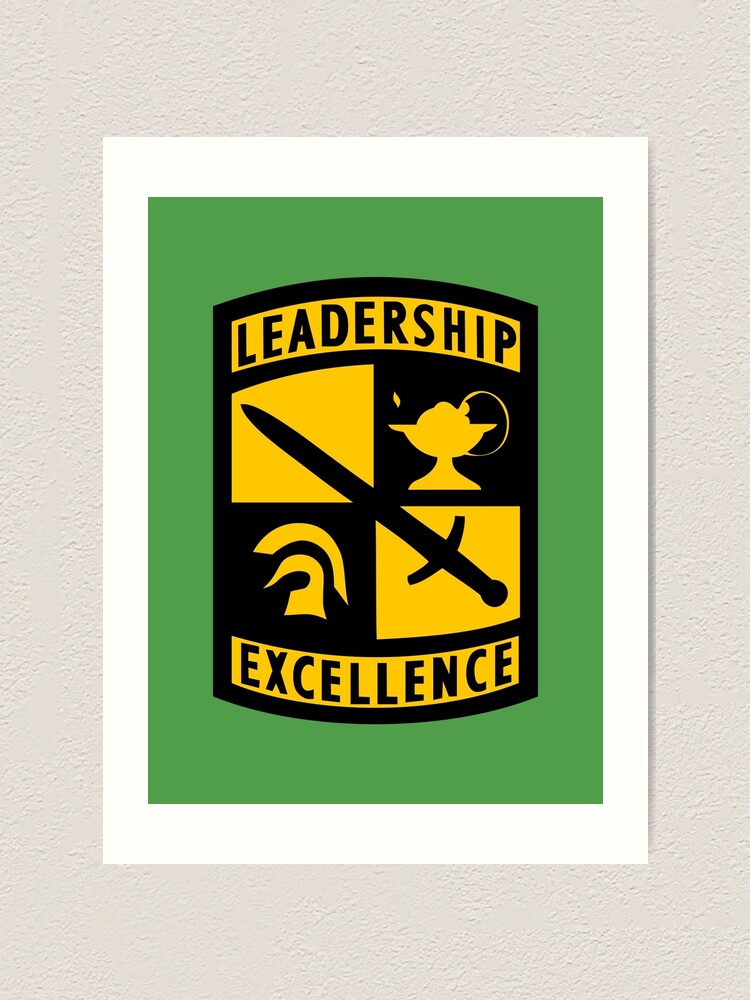 "US Army ROTC symbol" Art Print by ZuluHistoryTees | Redbubble