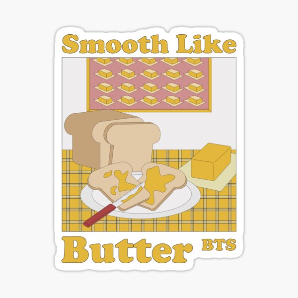 "[BTS] Smooth Like Butter | GRAPHIC ART STATEMENT LYRICS KPOP BANGTAN ...